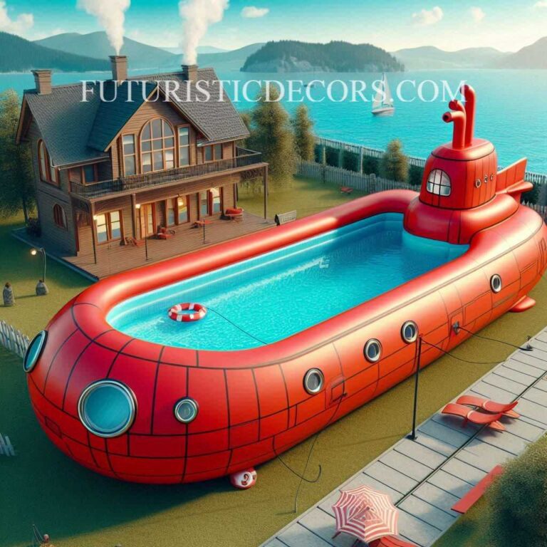 Inflatable Submarine Pools: An Inflatable Swimming Pool For Submarine ...
