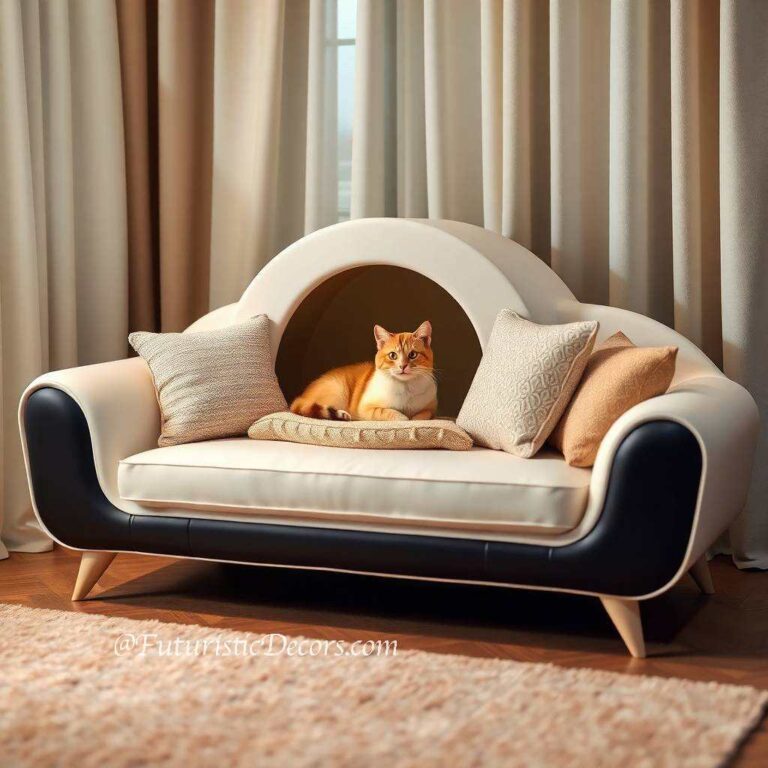 Couch With Cat House: A Cozy Haven for You and Your Feline Friend