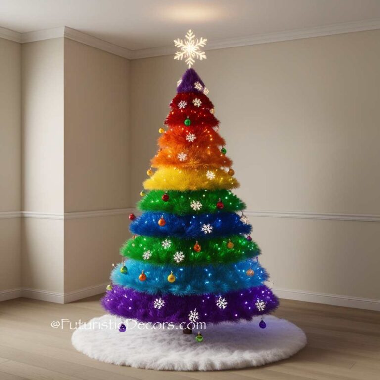 Rainbow Christmas Tree: Perfect for Spreading Colorful Holiday Spirit