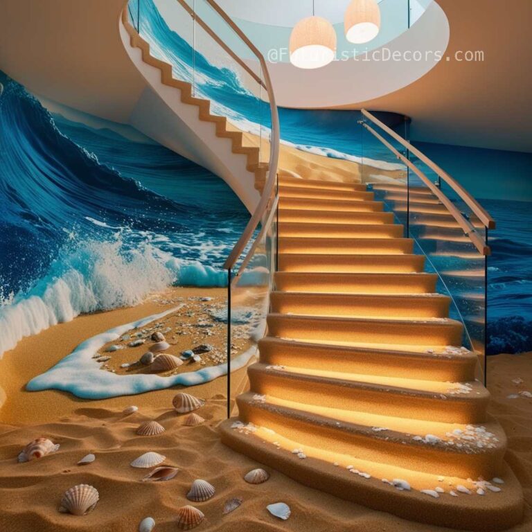 Active Scene Staircase: Transforming Stairways into Functional Art