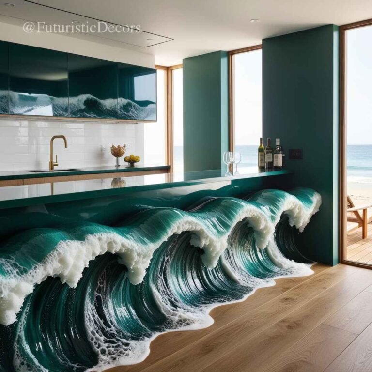 Live Ocean Kitchen Bar: A Statement Piece for Marine Life Enthusiasts