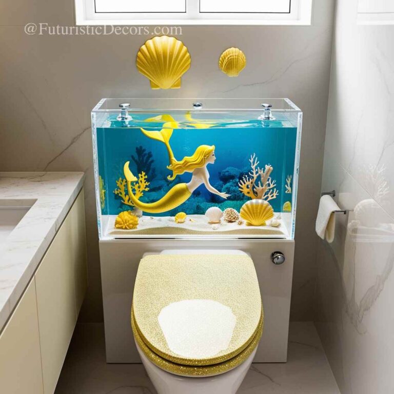 Coastal Inspiration: 10 Ideas to Elevate Your Stunning Mermaid Toilet