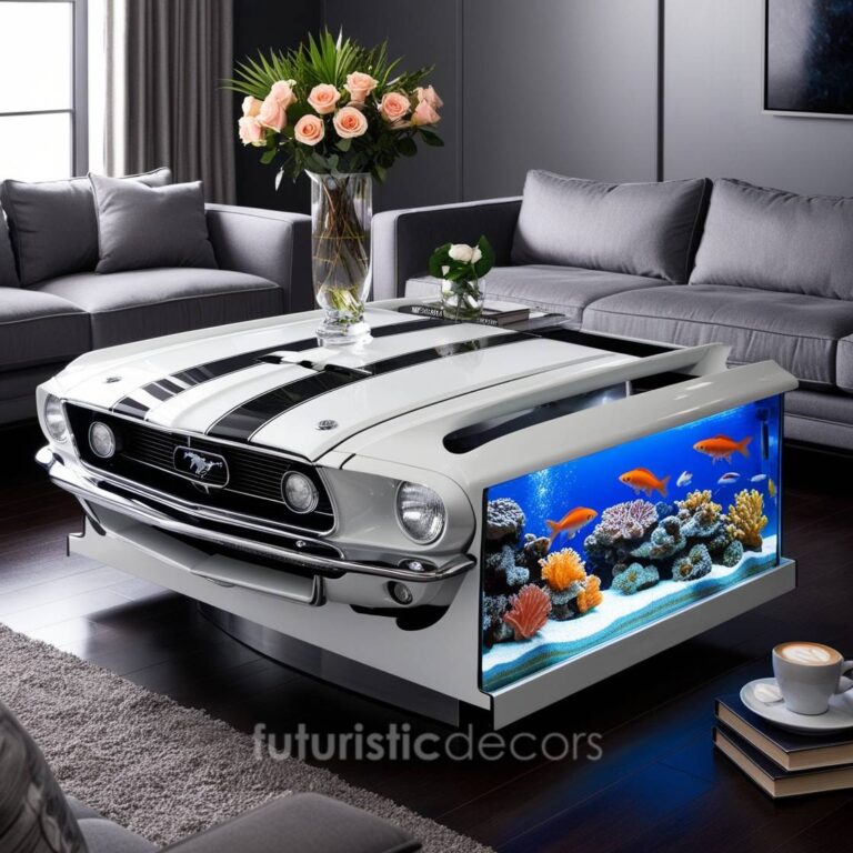 Mustang Aquarium Coffee Tables: Where Automotive Passion Meets Aquatic ...