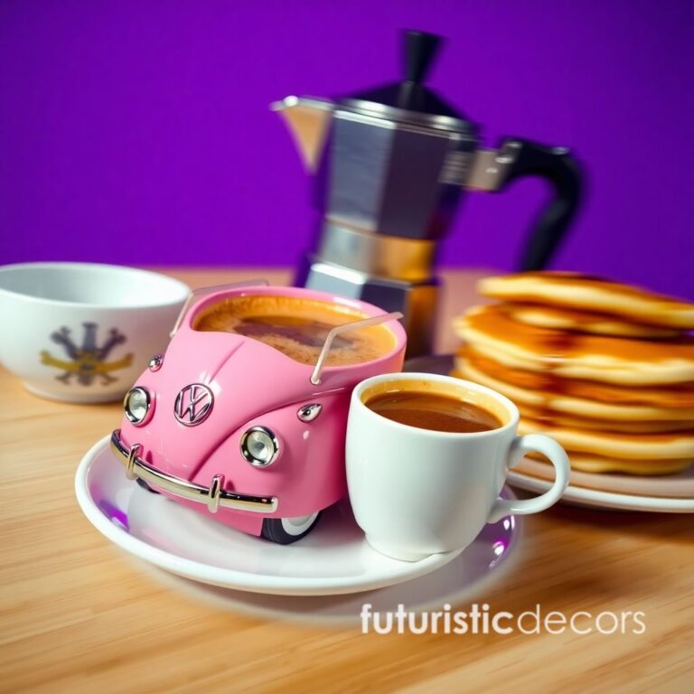 Retro Vibes: Meet Our VW Beetle Shaped Coffee Mug