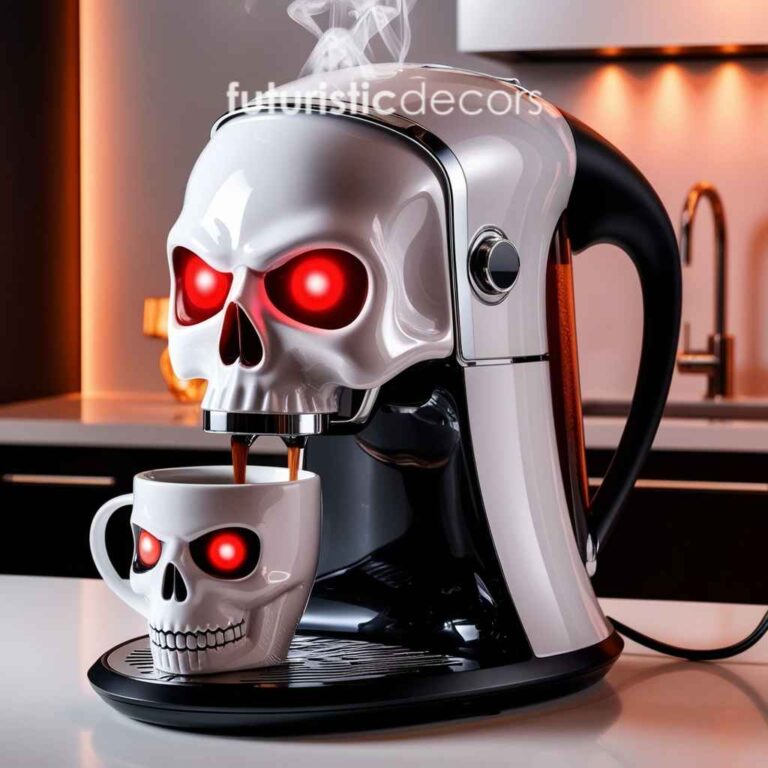 Skull Coffee Maker: The Perfect Gift for Coffee and Gothic Lovers