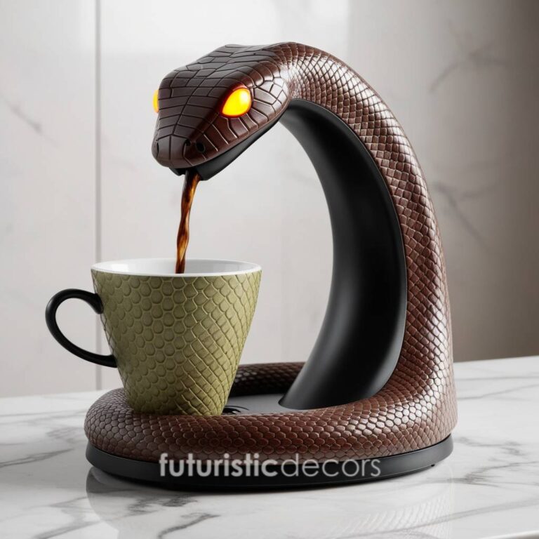 Snake Coffee Maker: Bold Fusion of Art and Function for Coffee Lovers