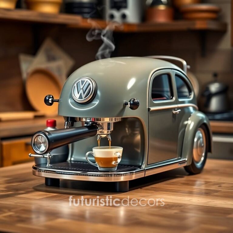 Start Your Day in Classic Style with a VW Beetle Coffee Maker