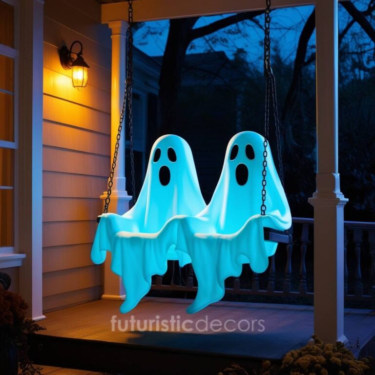 Ghost Shaped Swings for Your Porch: A Hauntingly Beautiful Addition