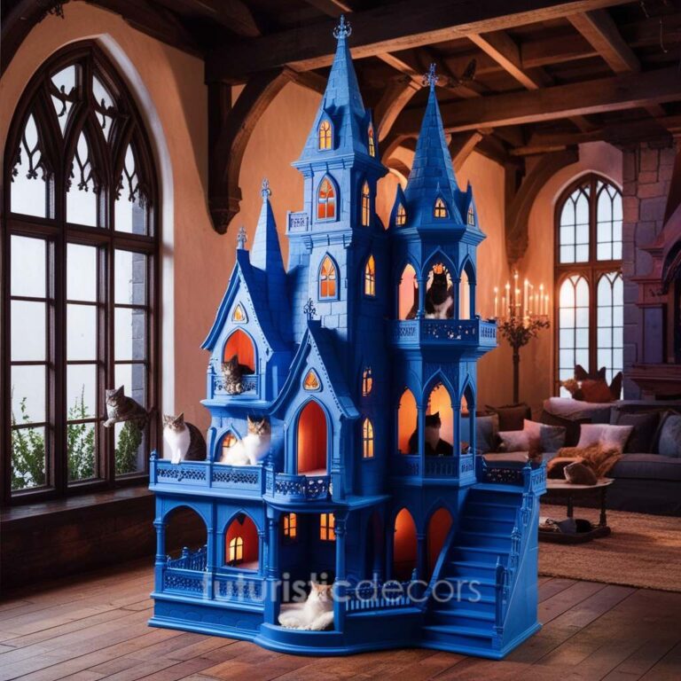 Gothic House Cat Playground: Where Dark Aesthetics Meet Feline Fun