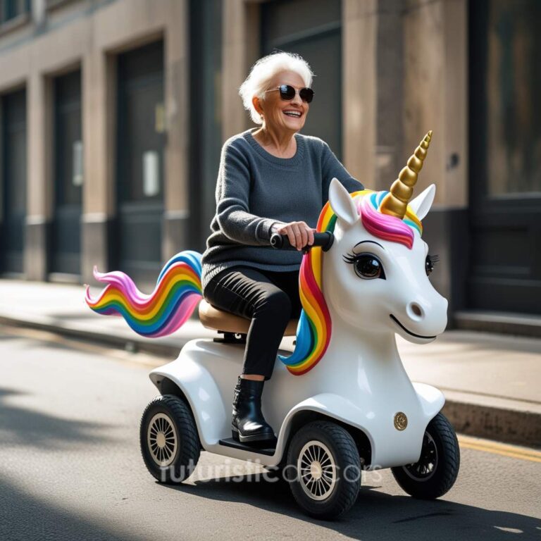 Stylish, Sparkly, and Strong: Meet the Unicorn Mobility Scooter for ...