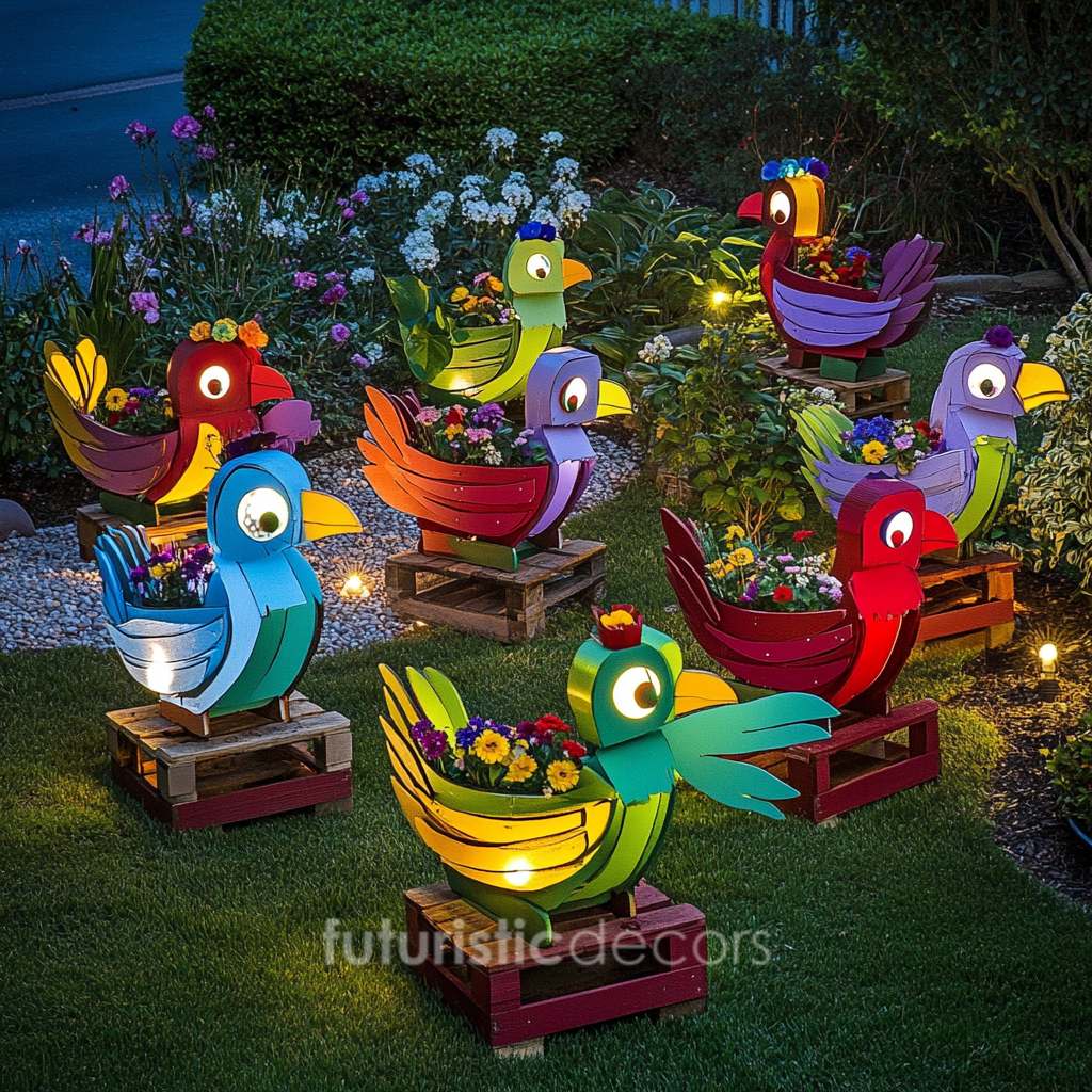 Bird Pallet Planter: A Step‑by‑Step DIY Guide for Upcycling Pallets