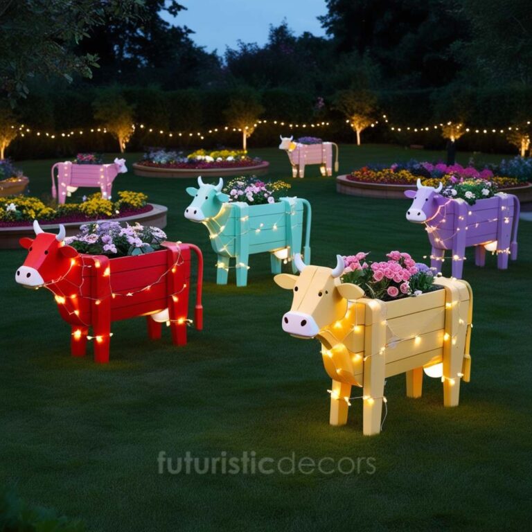 Cow Pallet Planters for Farmhouse Fans and DIYers