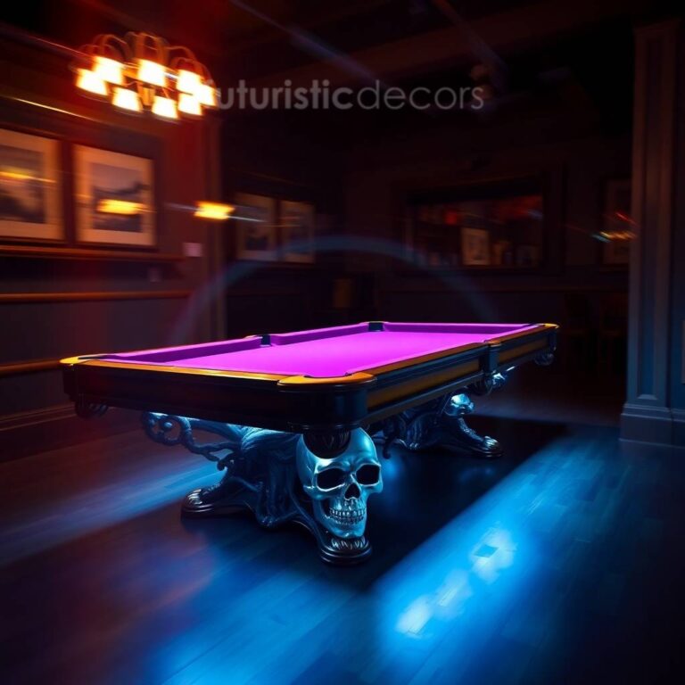 Gothic Skull-Shaped Pool Table: Top 10 Designs That Embody Dark Elegance