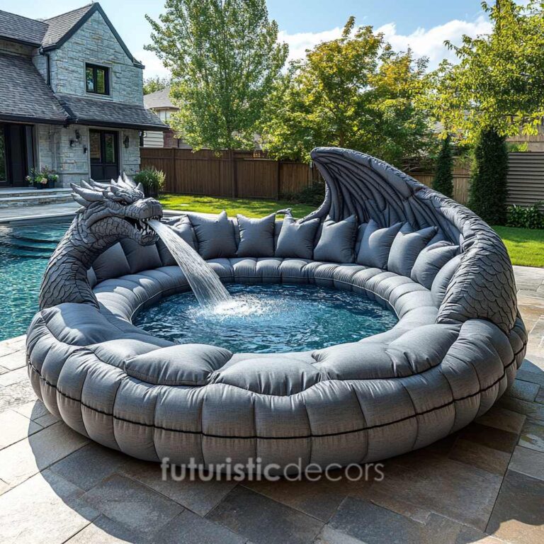 Inflatable Dragon Sofa Pools: A Roaring Good Time for Pool Lovers