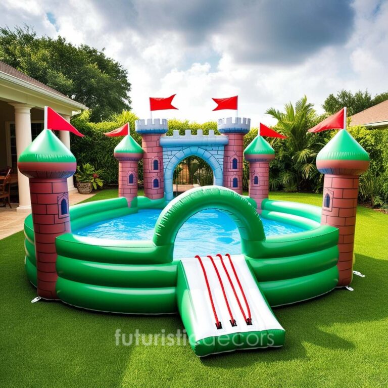 Inflatable Fortress Pools for Epic Summer Battles and Family Fun
