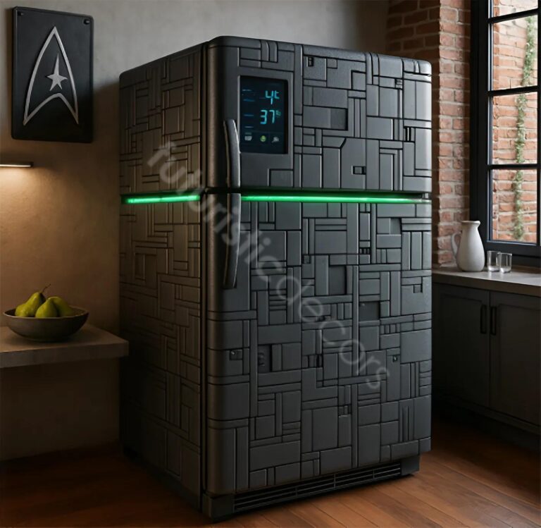 Borg Cube Fridge | The Ultimate Appliance for Star Trek Fans