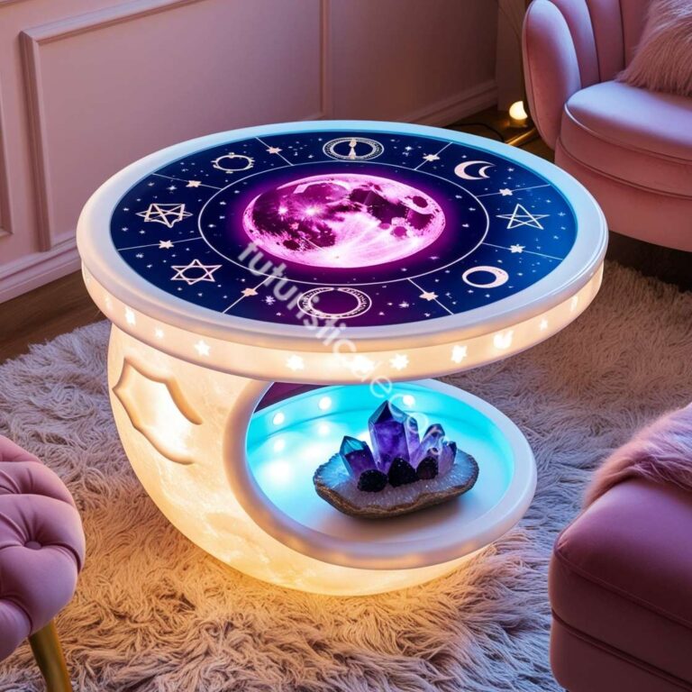 Luxury Celestial Crystal Coffee Table Picks for Upscale Interiors