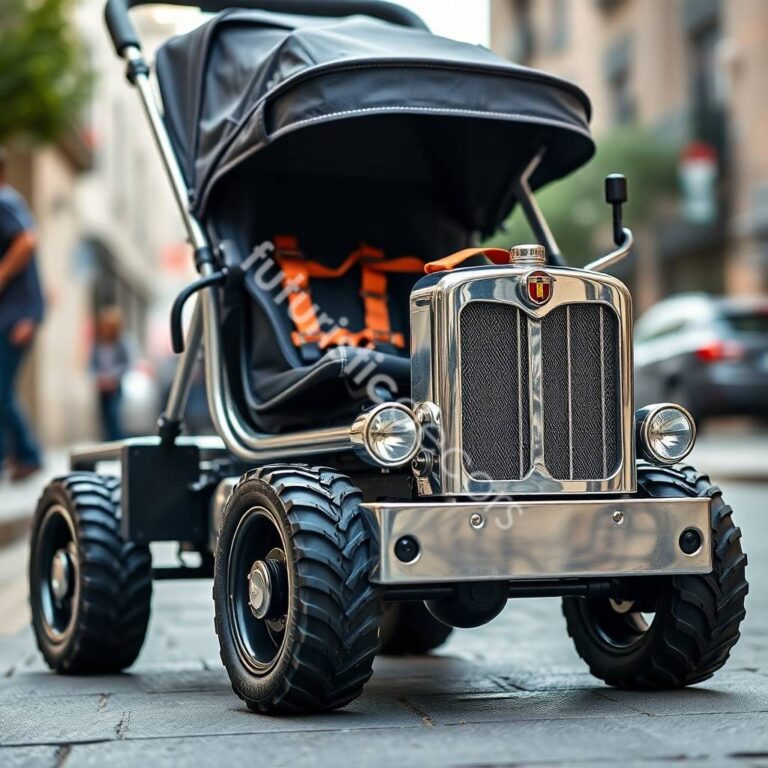 Semi Truck Strollers | Gift Ideas for Unique Baby Showers