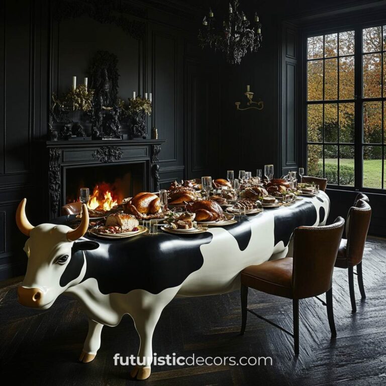 8 Stunning Cow Dining Tables to Elevate Your Dining Room