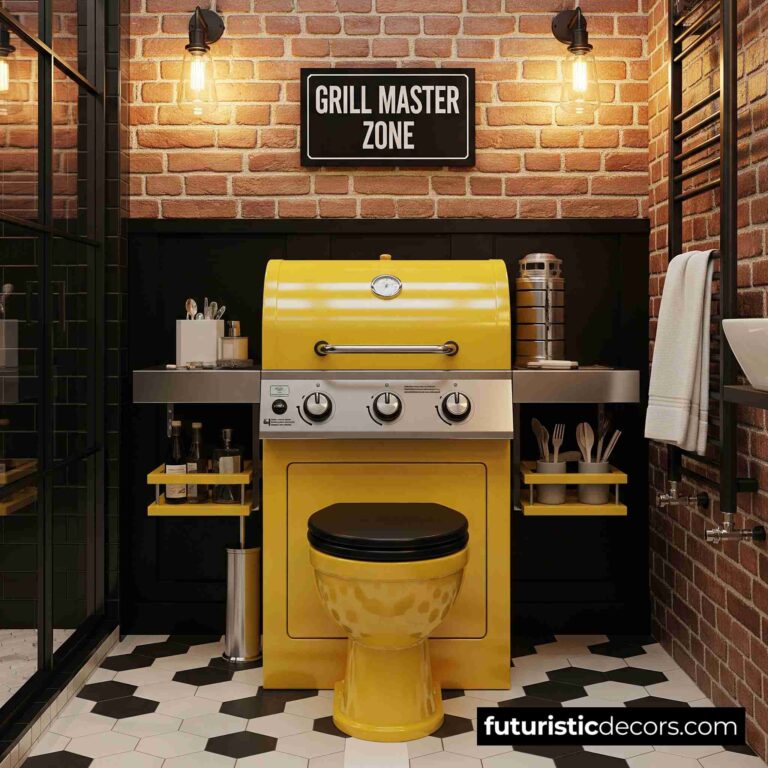 Meet the BBQ Toilets That Are Firing Up Bathroom Design Trends