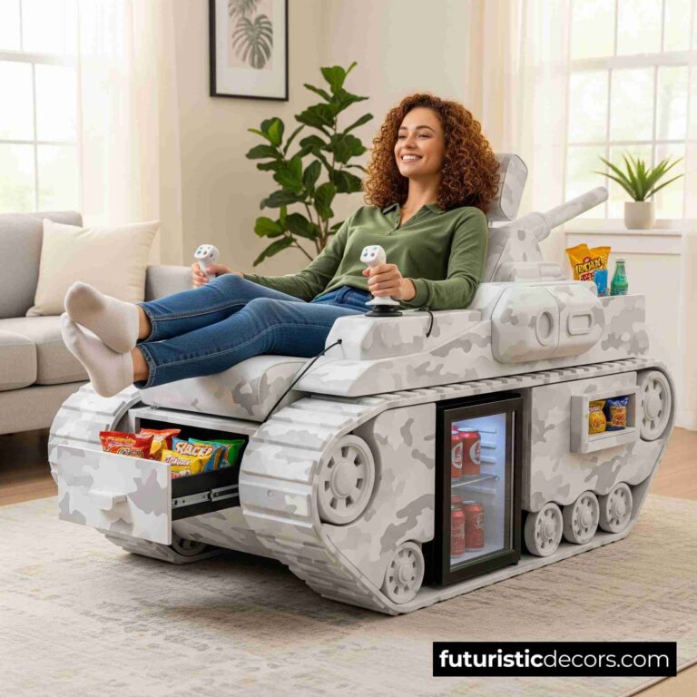 Tank Recliner with Built-in Kitchen: The Ultimate Home Comfort Revolution