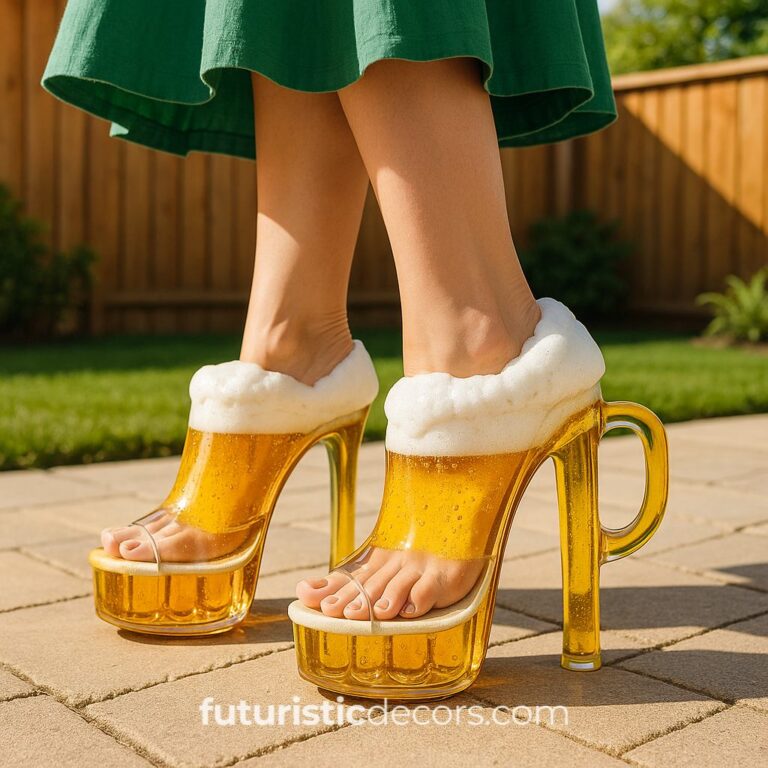 The Surprisingly Wearable Design of Beer Mug Shaped Heels