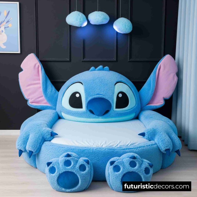 Stitch Shaped Bed for Disney Lovers: Add Magic to Your Bedroom