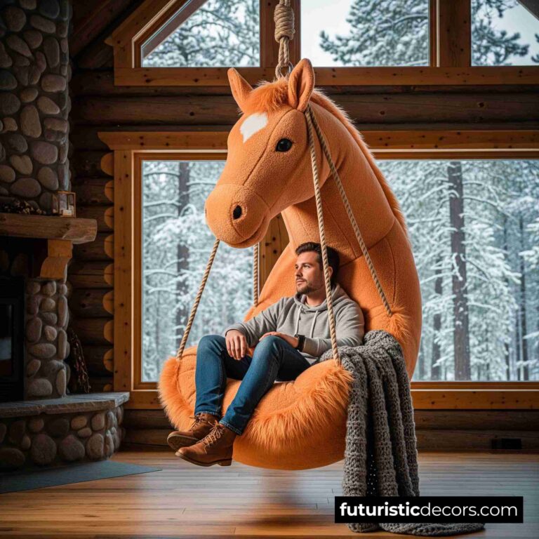 Horse Hanging Chairs Bringing Equestrian Style Indoors