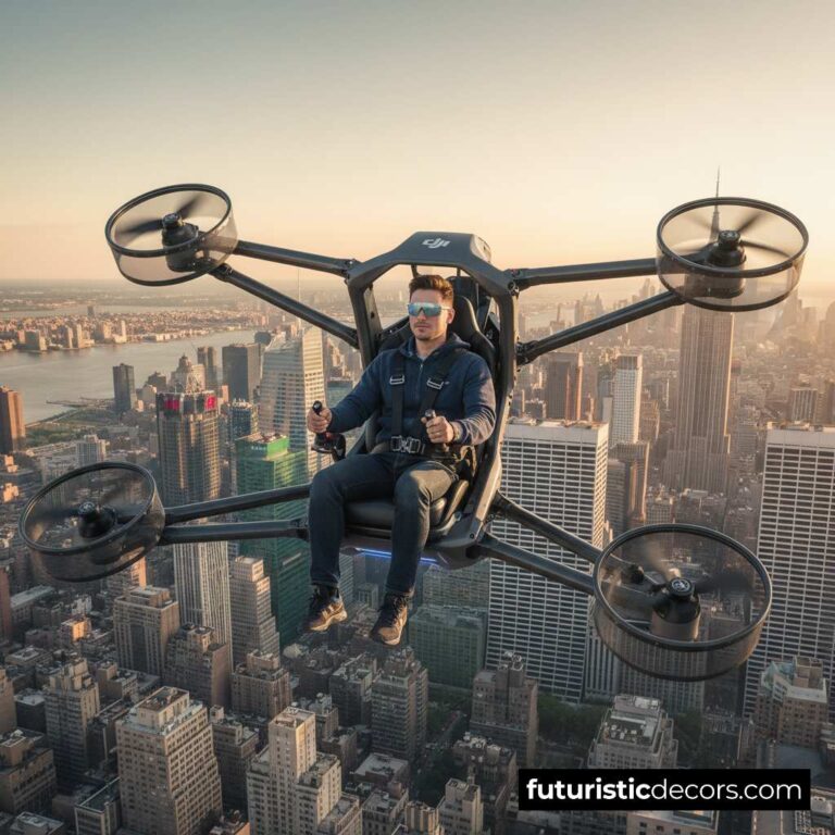 One Person Drone Vehicle: The Future of Personal Air Travel