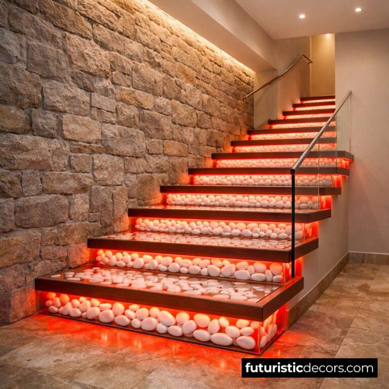 Luxury Pebble Stone Stairs | Design, Cost, and Durability